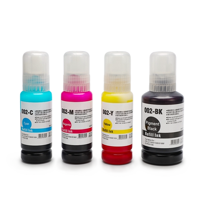 适用爱普生002墨水L4158 L4168 4156 4165 4166 4167四色L3109 L3116 L6166 L6168 6176 6178 6198连供式打印