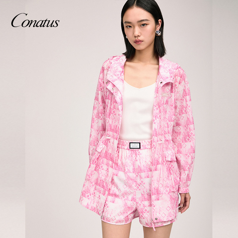 CONATUS/珂尼蒂思高级感时尚风衣年秋季新款甜美休闲外套女