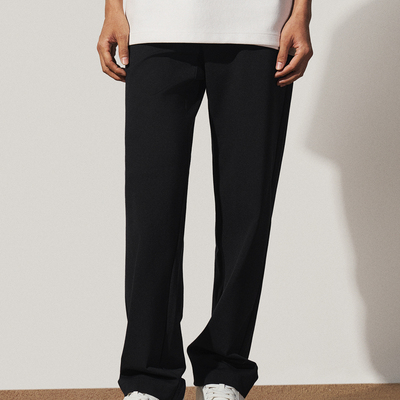 秋冬新款高克重针织长裤