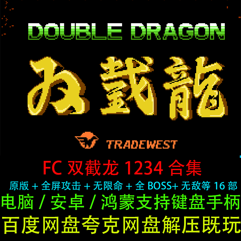 FC双截龙PC电脑安卓苹果单机游戏