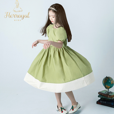 herroyal少女裙清新脱俗公主风