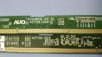 3.原装AUO边板T420HW08 V0 XL/XR 42T09-S04 42T09-S03一对价1