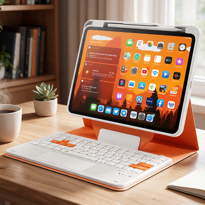 2026iPadair8新款适用苹果Pro妙控键盘11代保护套壳10.9寸平板专用5磁吸蓝牙7智能ipad10秒触控6一体增高支架