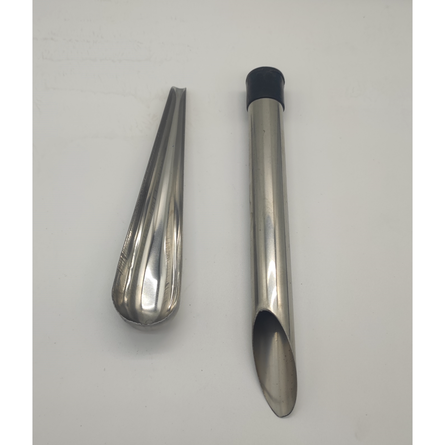 不锈钢鸟食管喂食器水管式鸟禽喂水器宠物用品