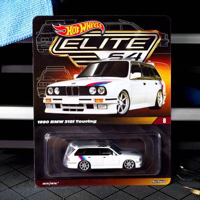 风火轮精英Hot Wheels Elite 1:64宝马瓦罐1990 BMW 318i Touring