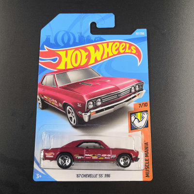 风火轮HotWheels 67 CHEVELLE SS 396 雪佛兰SS 2019-157