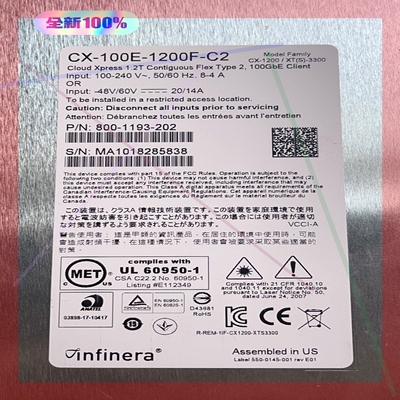 询价!INFINERA CLOUD XPRESS 2 CX-100