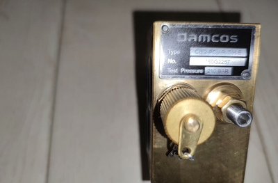 艾/默生丹柯斯Damcos阀块 CB 2-PCV-R-T-H 160g2257