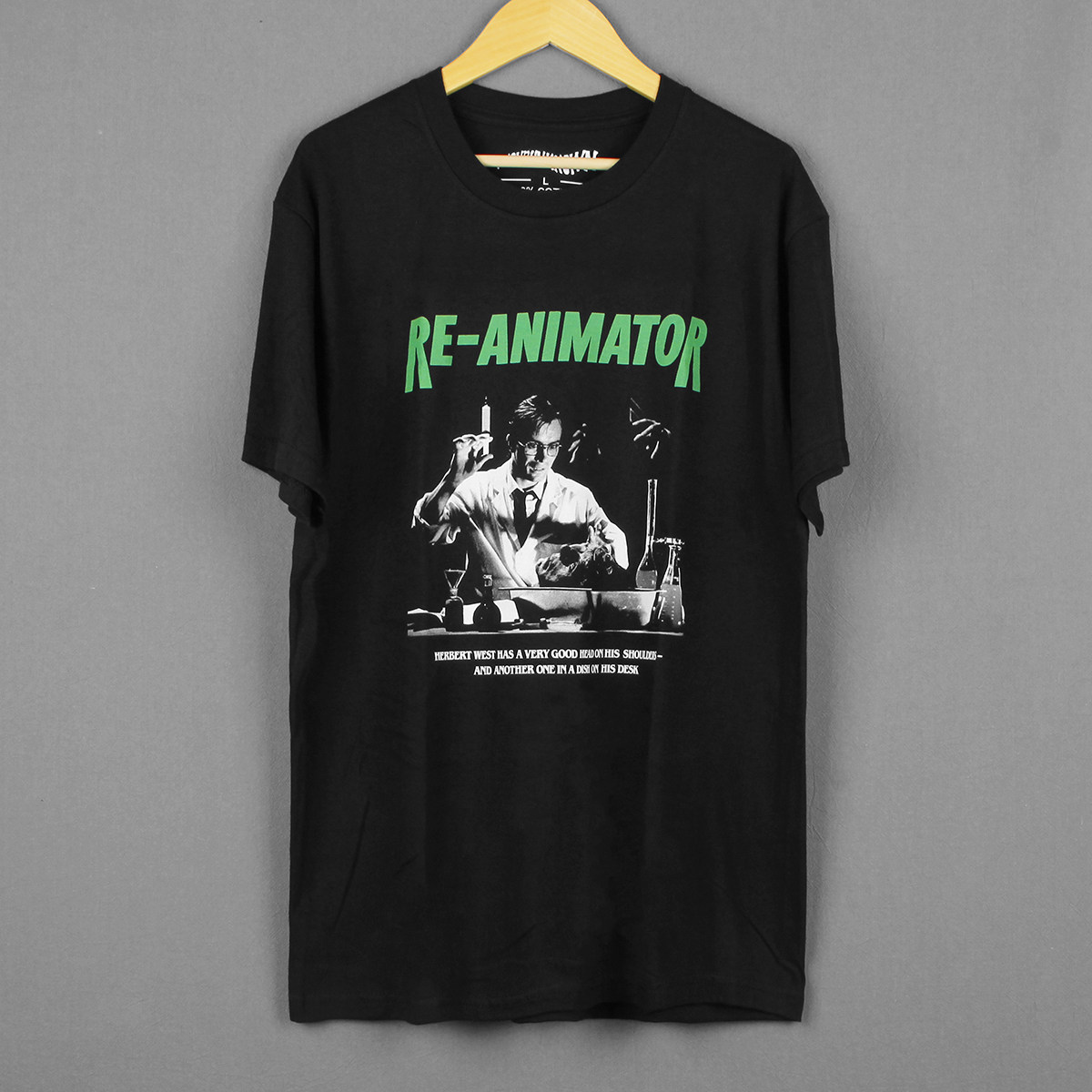 Re Animator T恤活跳尸 Lovecraft Cult Zombie长袖短袖T-Shirt_虎窝淘