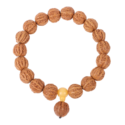 野生包浆手持粗筋八棱黄皮小秋子