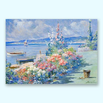 店主超爱！Graves阿伯特富勒格拉夫作品花卉海边装饰不干胶贴纸