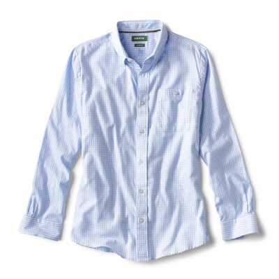 ORVIS男衬衫方领长袖春夏时尚亲肤户外舒适透气棉质简约经典3BC8