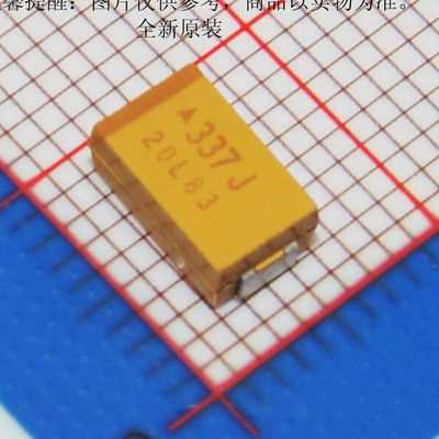 TAJD337M006RNJ钽电容330uF (337) ±20% 6V供应AVX 进口原装D型