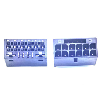 12+4PIN 16Pin PCI-E5.0显卡供电口 12VHPWR连接器 公壳/焊接母壳