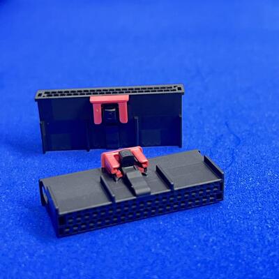 FCI 10159549-116KALF 新能源汽车连接器 16P全黑胶芯 红色卡扣