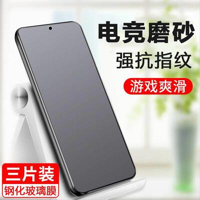 realmegt5手机磨砂钢化膜