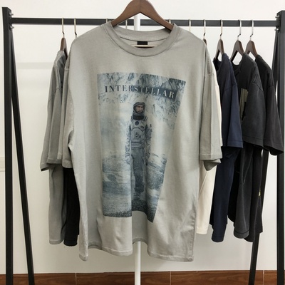 Saint x INTERSTELLAR 星际穿越 未来由我掌控限定洗水短袖T恤潮