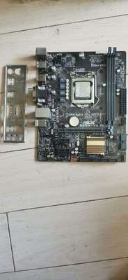 拆机华硕B85M-V5PULS+i34130CPU