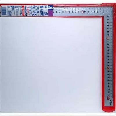 日本亲和SHINWA企鹅63118曲尺1m*60直角尺63410拐尺60*30cm63400