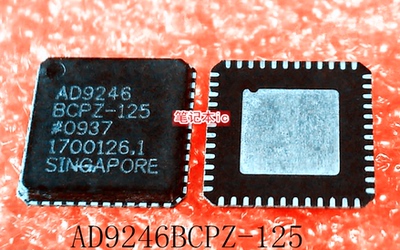 AD9246BCPZ-125     AD9246BCPZ     AD9246    LFCSP48     新的