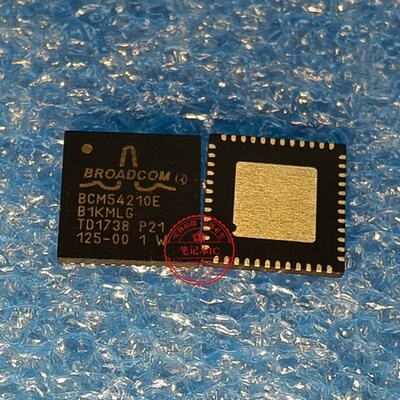 BCM54210EB1KMLG 封装QFN-48 BCM54210E