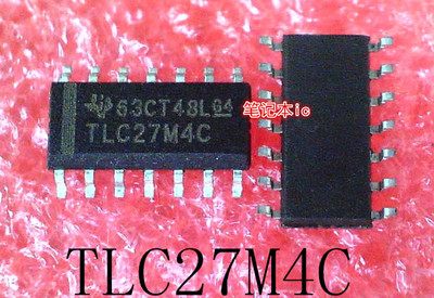 TLC27M4CDR      TLC27M4C      SOP14     新的