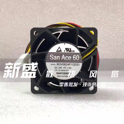 全新Sanyo/三洋 6CM 9GV0624P1G031 24V 1.4A 暴力大风量散热风扇