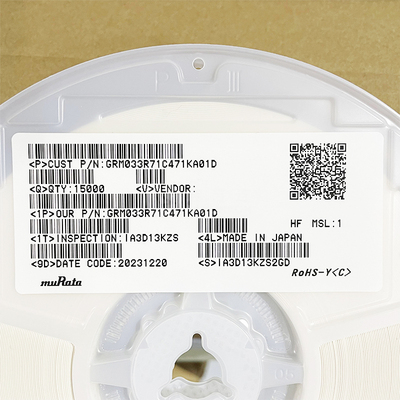 GRM033R71C471KA01D   多层瓷介电容器 (MLCC) 现货供应