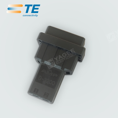 2-179552-2 TE/AMP安普泰科连接器 2P D-3200S 接插件 塑壳 现货