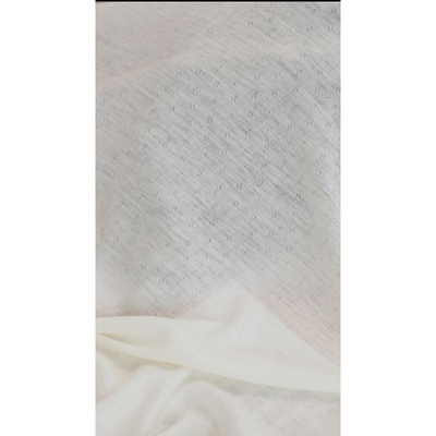 JIS 全羊毛针织面料镂空花打底贴肤布 宽150CM 285G/M 意大利进口