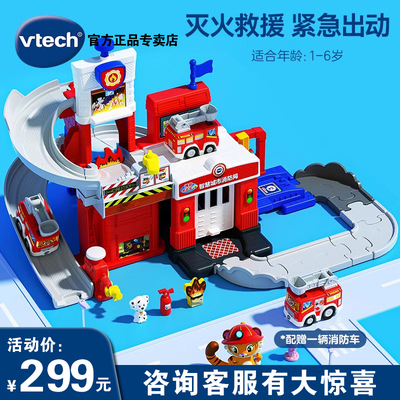 伟易达智慧城市消防局轨道玩具车