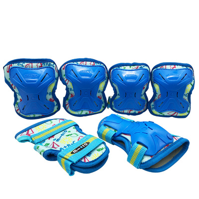 迈古儿童溜冰护具轮滑运动荧光