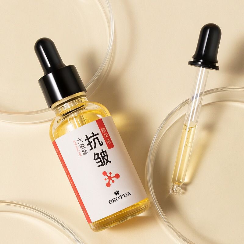 【正品包邮】泊蝶六胜肽抗皱精华液30ml六胜肽透明质酸钠改善干燥