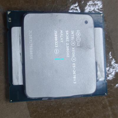 【议价】出Intel Xeon E5-2678v3处理器，2.5GH