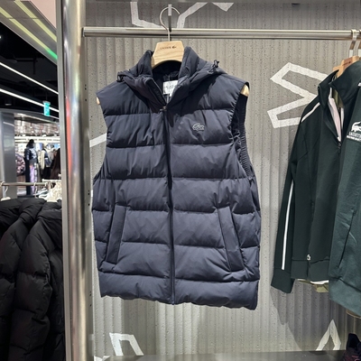 不退换全韩 LACOSTESPORT 韩国代购2025秋 马夹 BH311E-55N 5K24