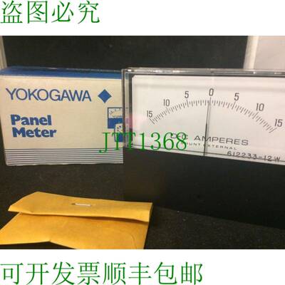 原装供应YOKOGAWA 251301DRDR8JDR 面板计量器 直流 AMPS,-15 至