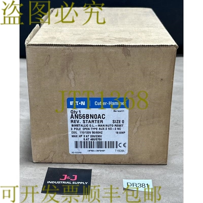 原装供应开箱- Cutler-Hammer C1 AN56BN0AC NEMA 0 Starter 110