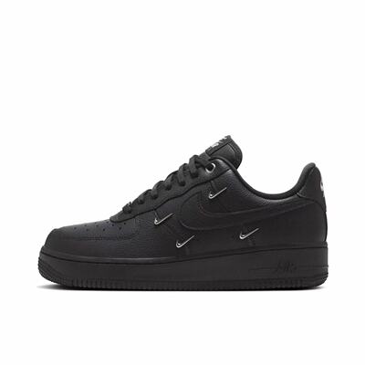 耐克AF1低帮女款板鞋黑色百搭