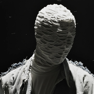 男生头套体育生1S网纱破洞头套肌肉男0M健身网红舞蹈直播表演面具