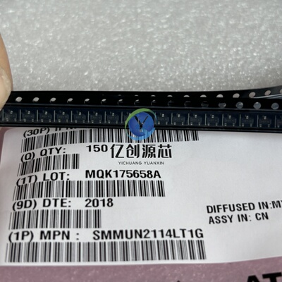 SMMUN2114LT1G 0.246W 100mA 50V 晶体管-双极 (BJT)-单ON SOT-23
