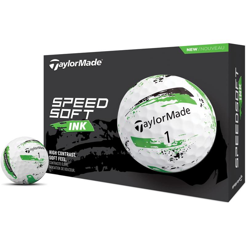 海外代购Taylormade高尔夫球柔软手感增加距离高对比度低压缩
