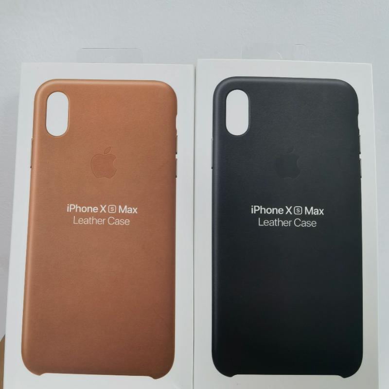 苹果官方正品Xsmax皮革手机壳保护套翻盖真皮手机壳