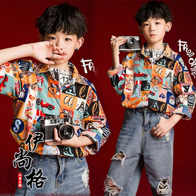 走秀演出服儿童其他港风男
