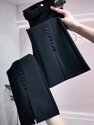 自然腰休闲百搭九分裤