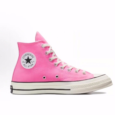 Converse Chuck 70 圆头舒适 耐磨 高帮 帆布鞋 男女同款 粉色