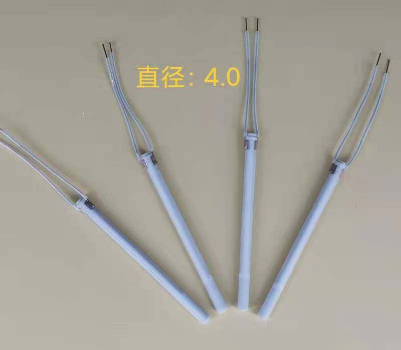 牙线机烫线发热棒 直径4.0 干烧氧化铝陶瓷发热棒 陶瓷发热芯