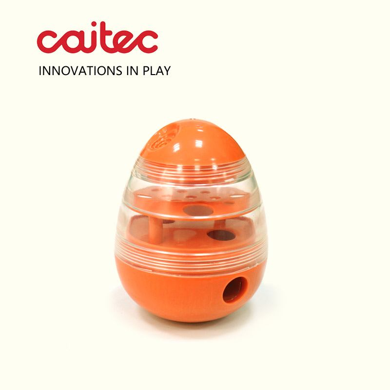 CAITEC猫咪玩具不倒翁漏食球猫咪解闷漏食器猫咪用品_虎窝淘