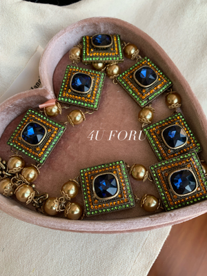 复古宫廷风项链轻奢小众精致颈链