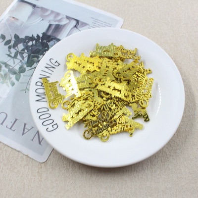 迷你圣诞节英文字母牌圣诞树装饰