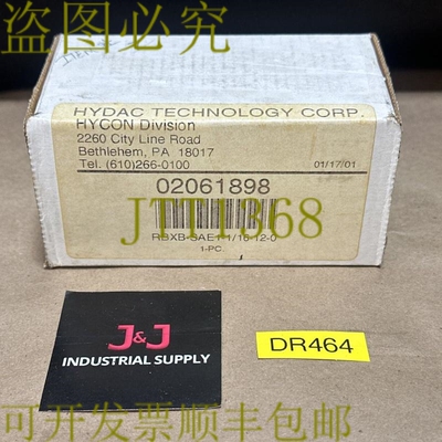 原装供应开箱- 贺德克 HYCON RBXB-SAE1-1/16-12-0 02061898 5000